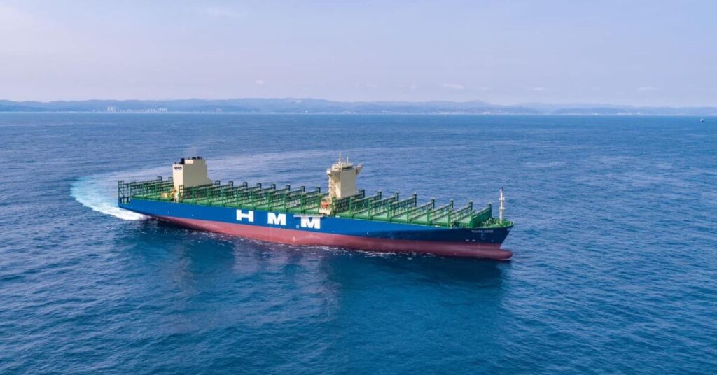 韓国のHMMが23億ドルで12隻の環境に優しいコンテナ船を発注しました。 | Ocean Mafia